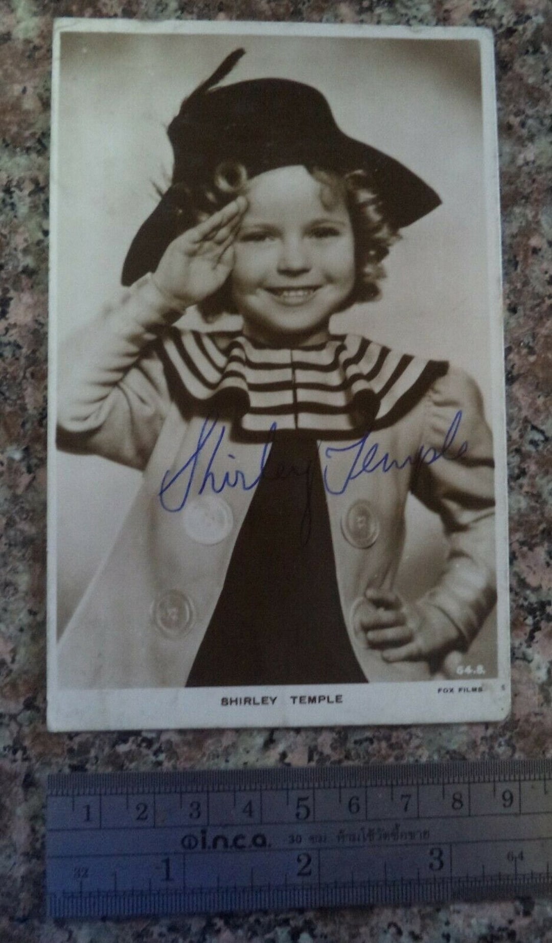 SHIRLEY TEMPLE (1928 – 2014) Autograph, Hand Signed on Franked (c1935/6 ...