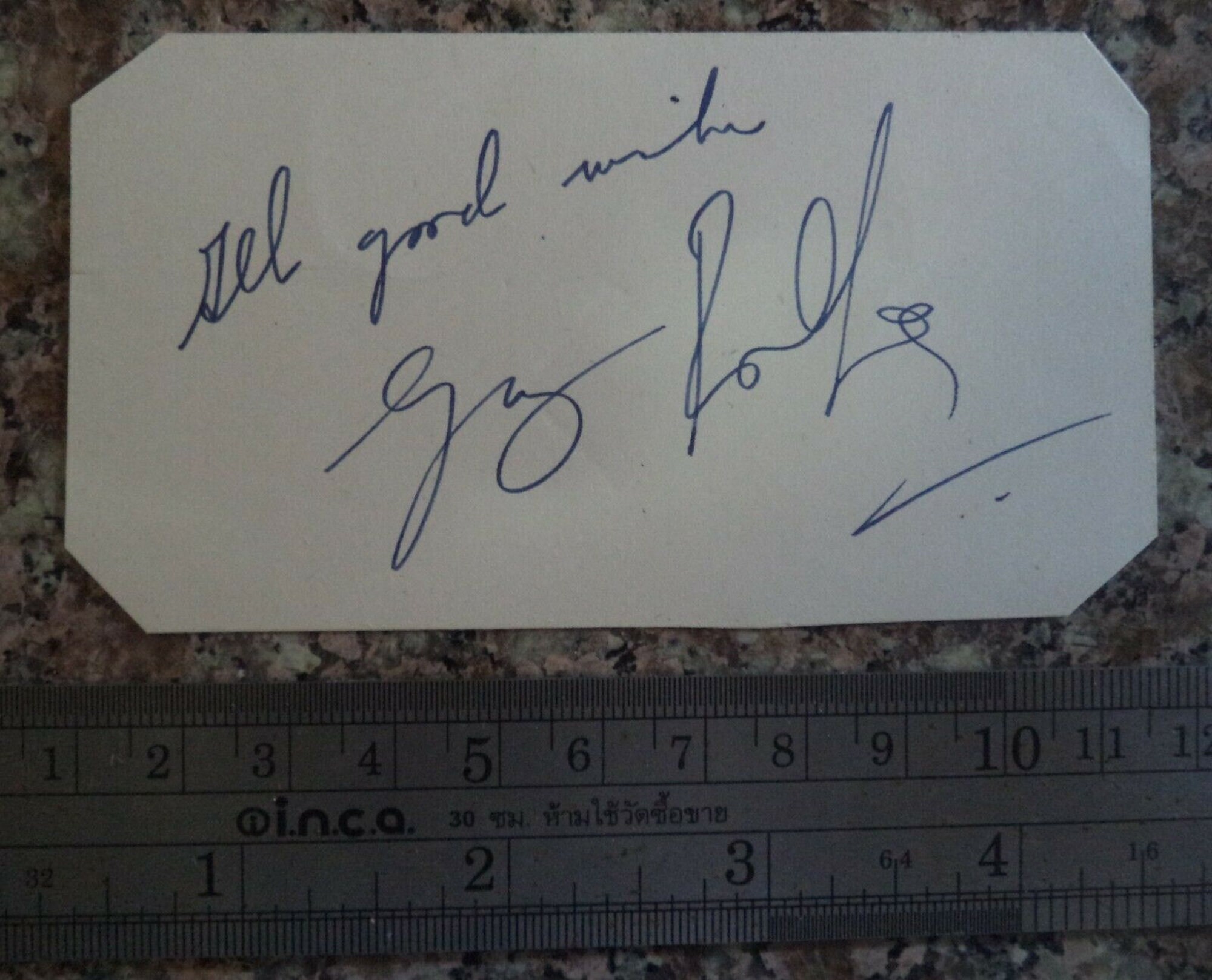 GUY ROLFE (1911 – 2003) Autograph, Hand Signed Page - Etsy