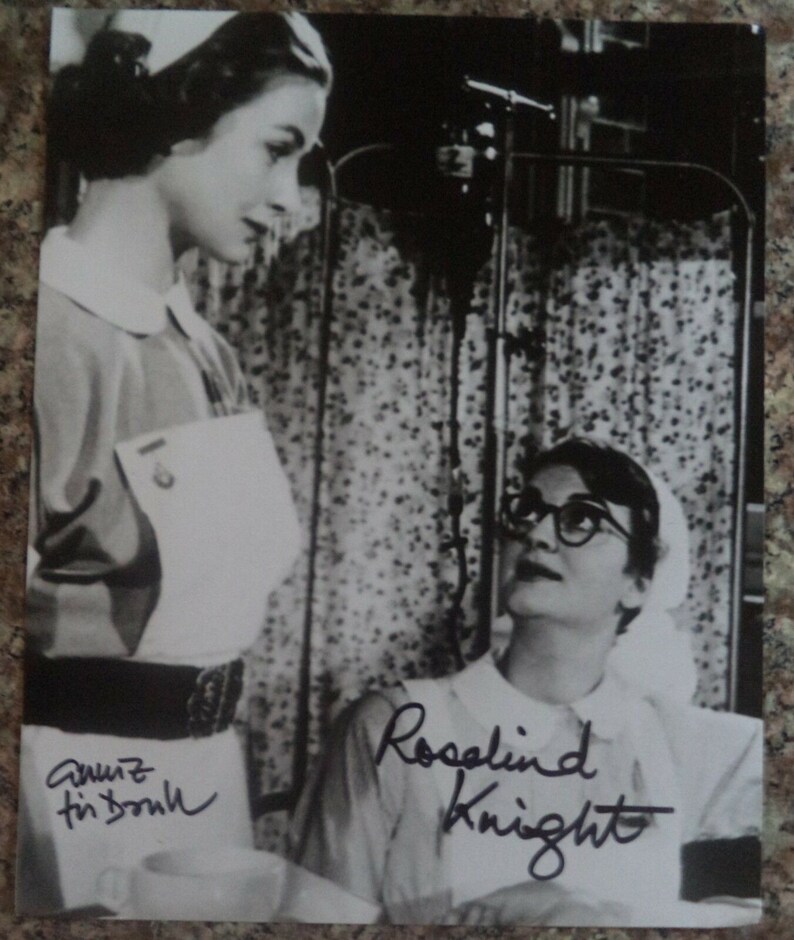 ROSALIND KNIGHT and Ann FIRBANK Autographs, Hand Signed on Photo From ...