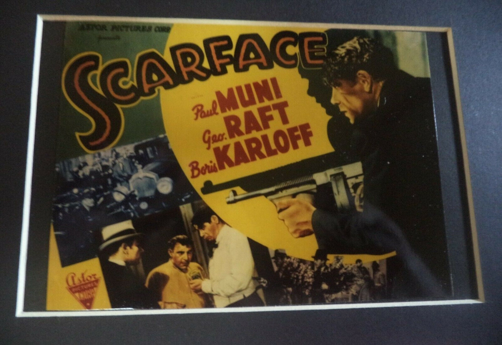 GEORGE RAFT (1901 – 1980) Autograph Mounted Display, Hand Signed on ...