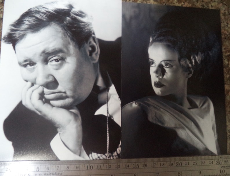 ELSA LANCHESTER (1902 - 1986) and Charles Laughton (1899 - 1962 ...