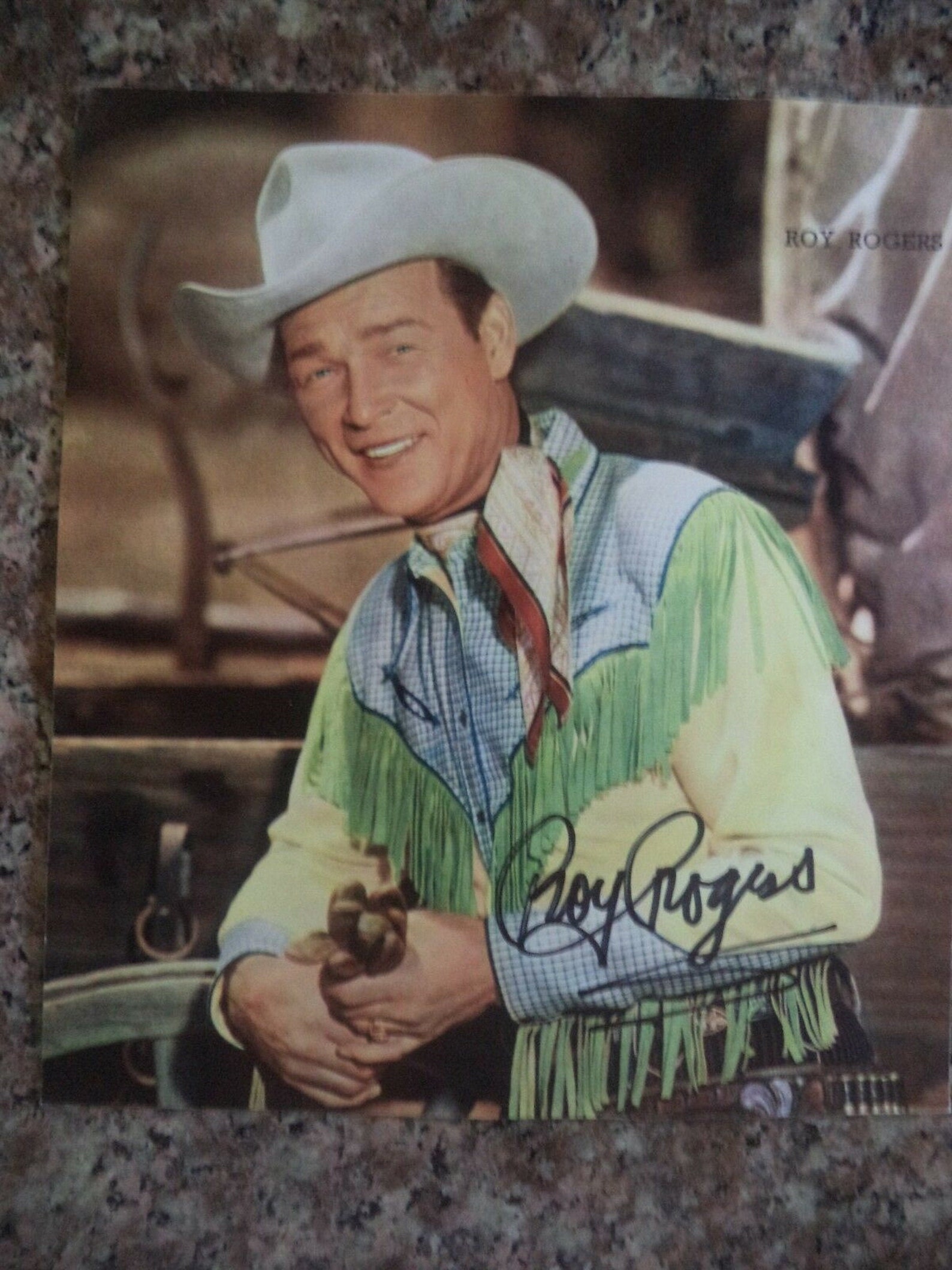 ROY ROGERS 1911 1998 Autograph, Hand Signed Magazine Picture - Etsy