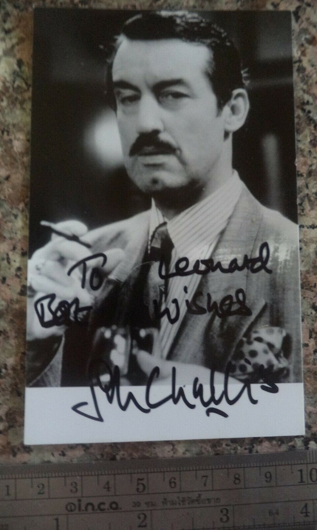 JOHN CHALLIS Autograph, Hand Signed Photo Card BOYCIE in "only Fools ...