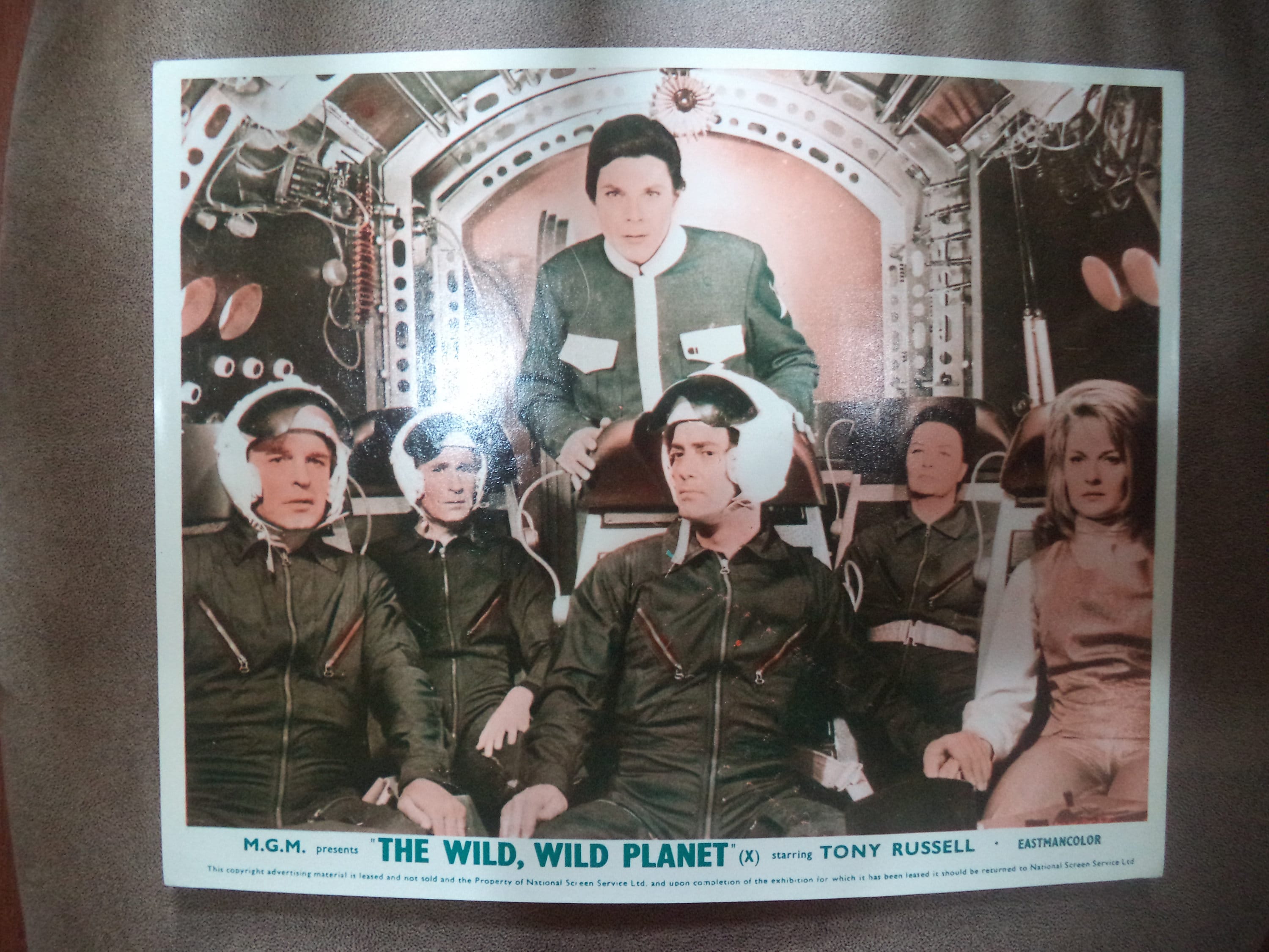 The WILD, WILD PLANET (1966) English Lobby Card Set (8 Karten) Tony ...