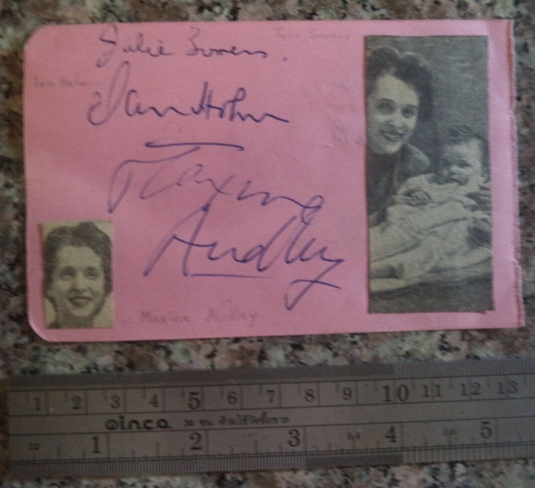 MAXINE AUDLEY Ian Holm Julie Somers and Mervyn Blake - Etsy