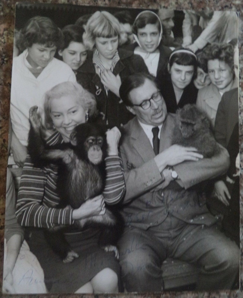 ARMAND (1896 – 1971) & MICHAELA DENIS (1914 - 2003) Autographs, Hand ...