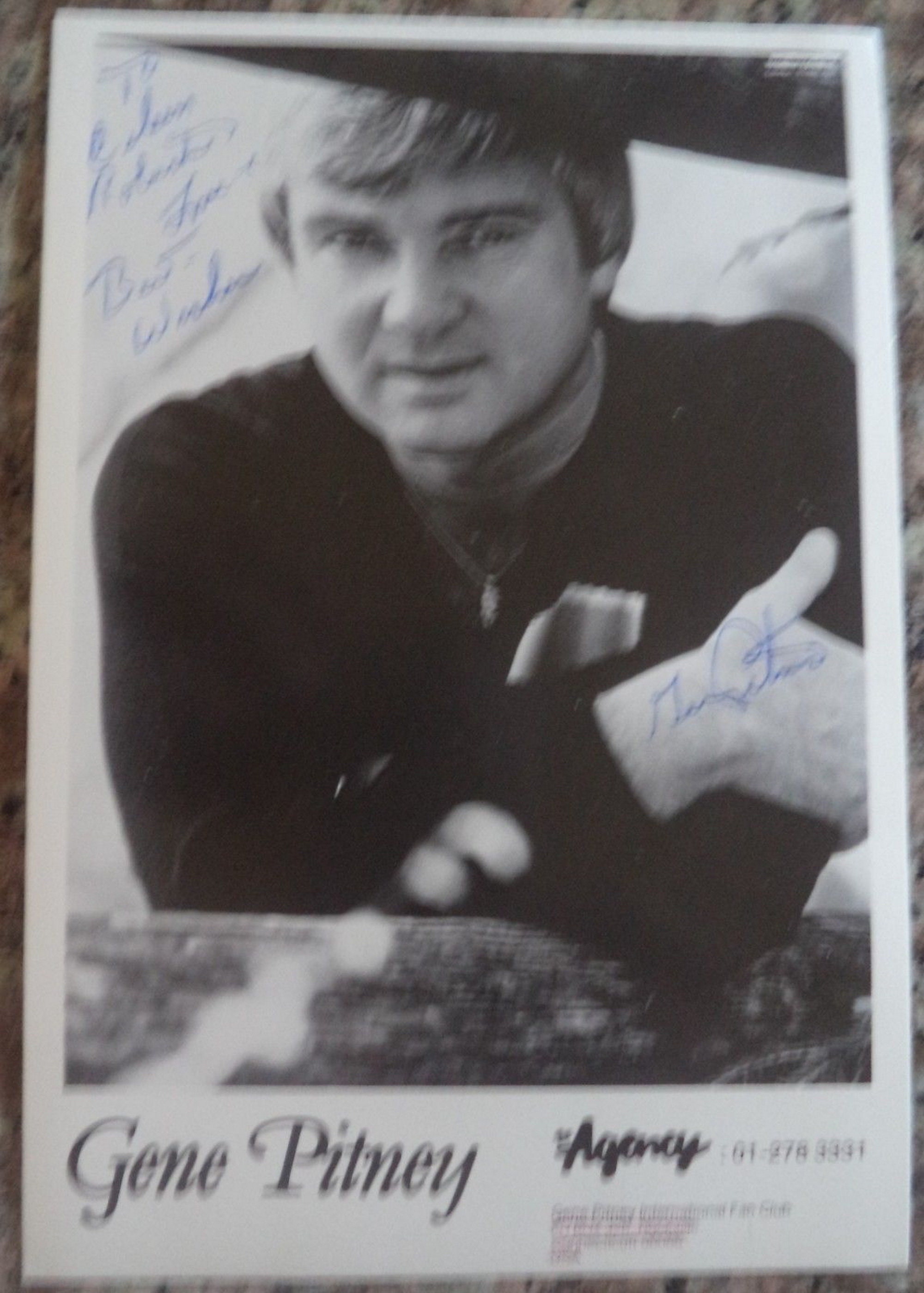 JIMMY GILMER & the Fireballs, Eddie Falcon, Gene Pitney Autographs, Hand Signed POP - Etsy