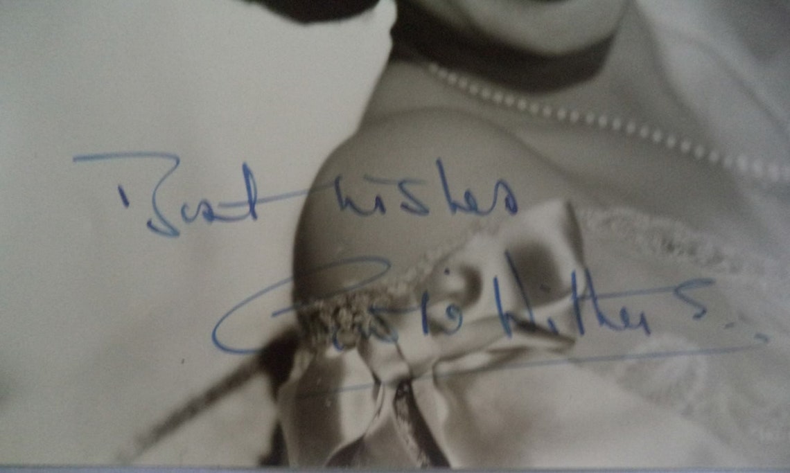 GOOGIE WITHERS 1917 2011 Autograph hand signed on RANK | Etsy
