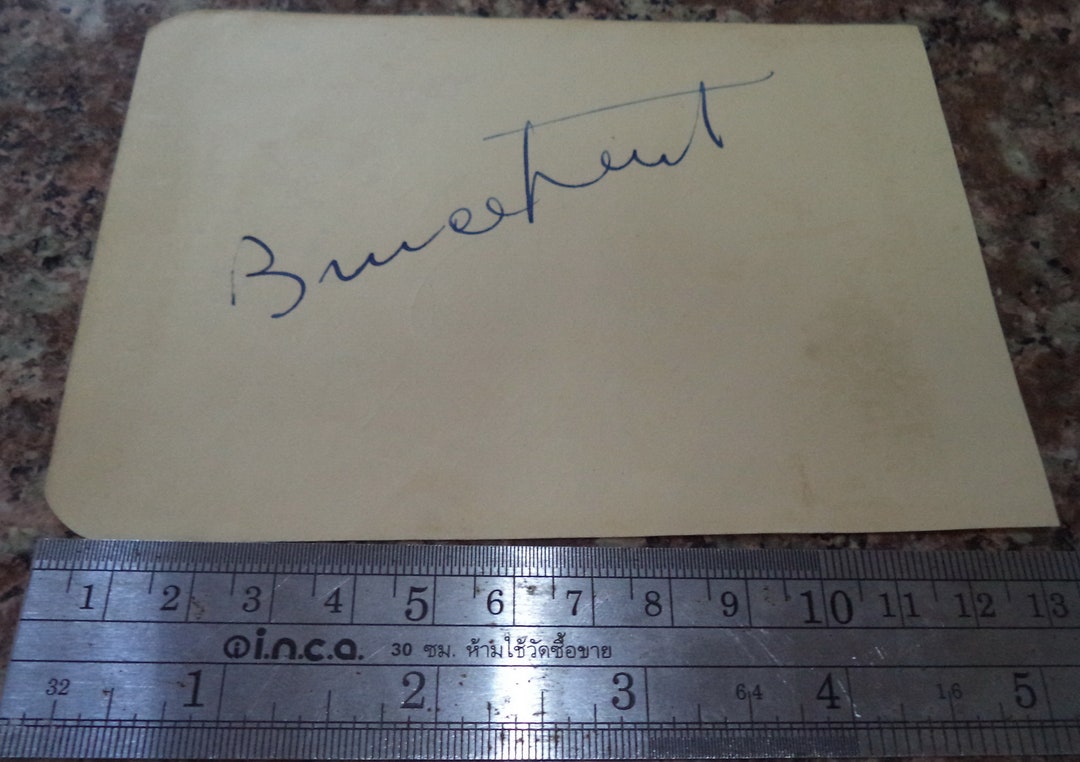 Bruce Trent (1912 – 1995) and Anton Dolin (1904 - 1983) Autographs ...