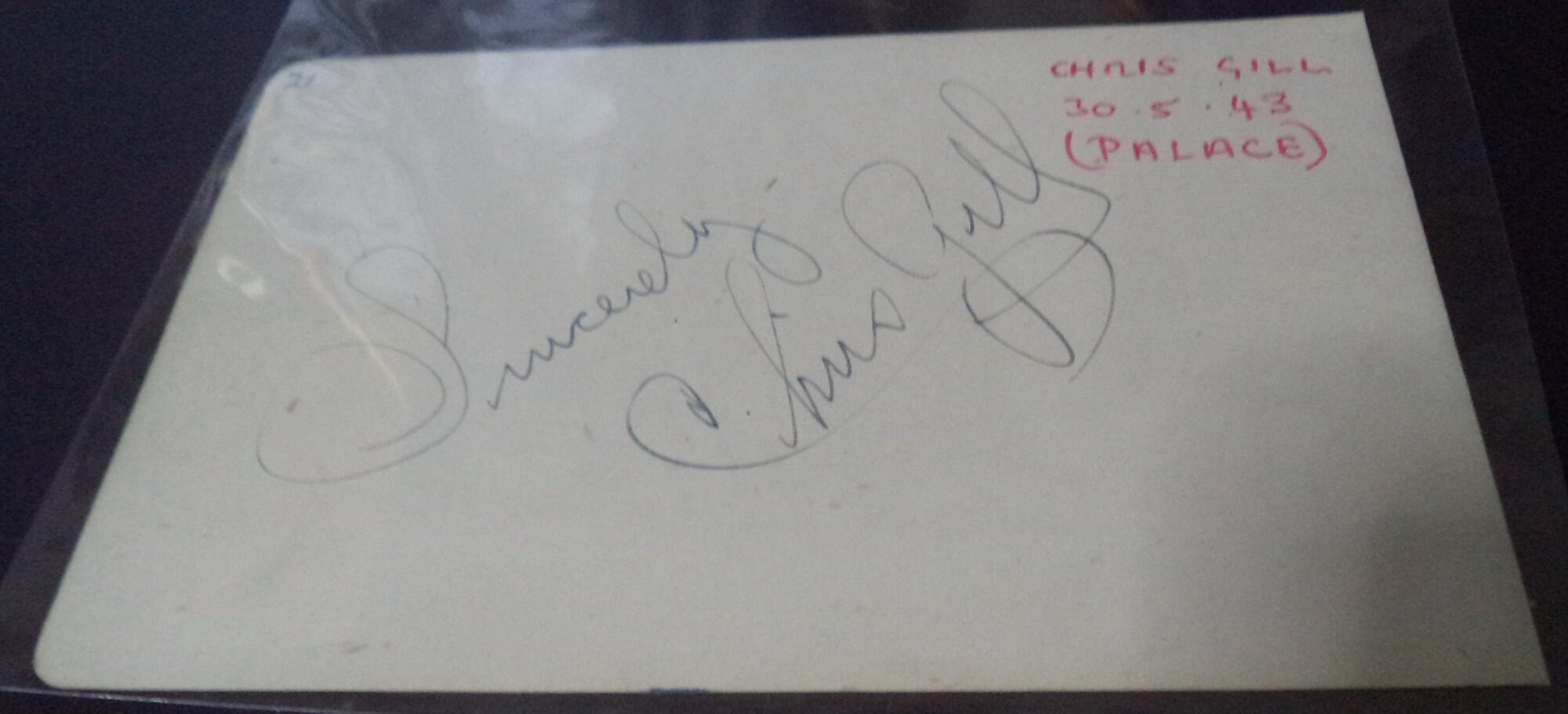 CATHERINE LACEY (1904 – 1979) Autograph, Hand Signed on a Vintage Album ...
