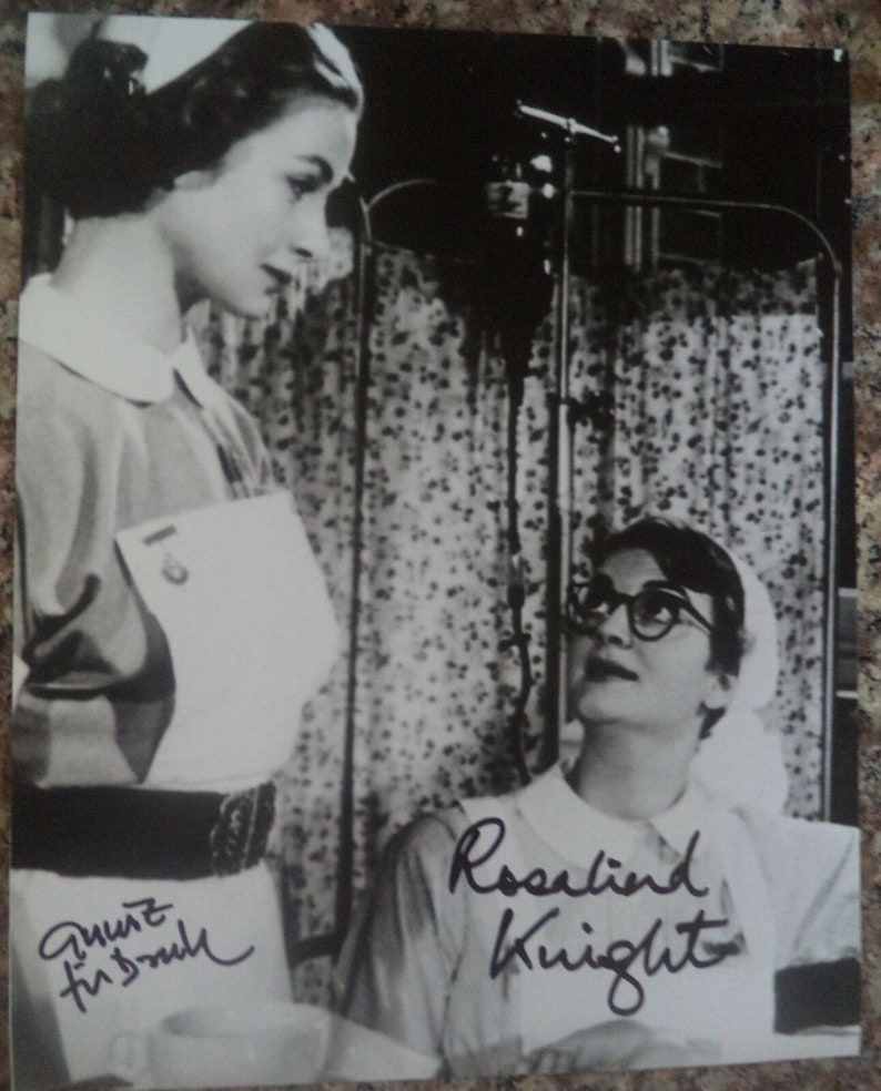 ROSALIND KNIGHT and Ann FIRBANK Autographs, Hand Signed on Photo From ...