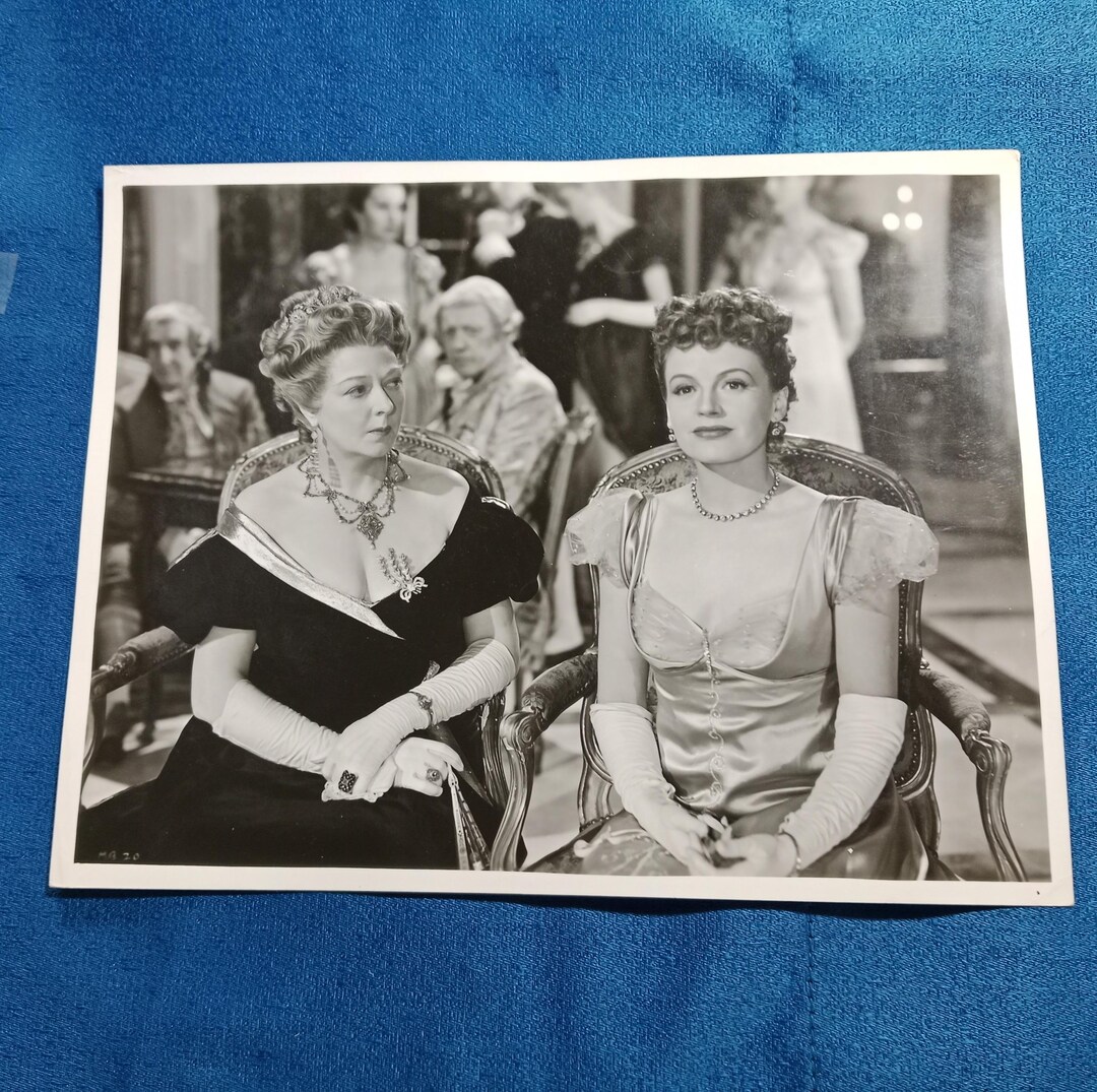 THE MAGIC BOW (1946) 2 X Original English Press Stills Phyllis Calvert ...