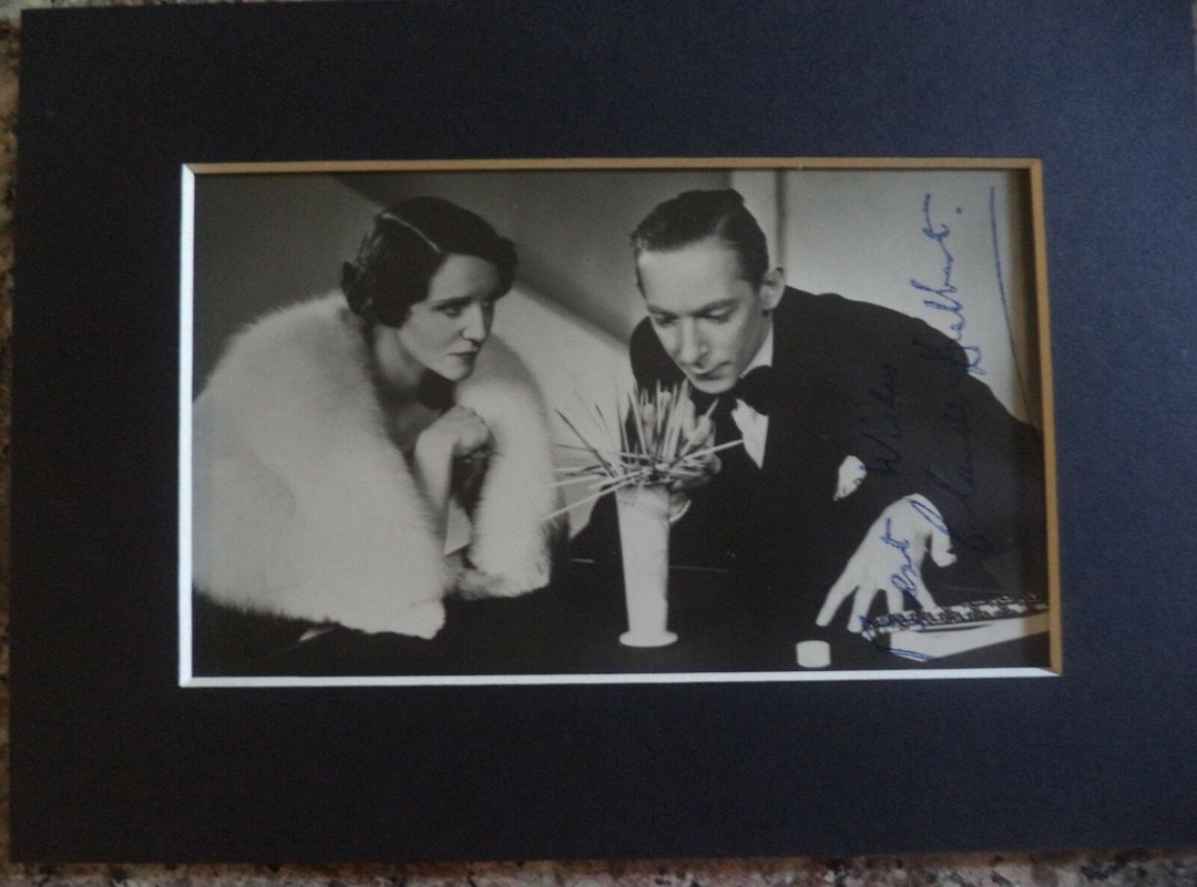 CLAUDE HULBERT (1900 – 1964) MOUNTED Autograph, Hand Signed on Photo - Etsy
