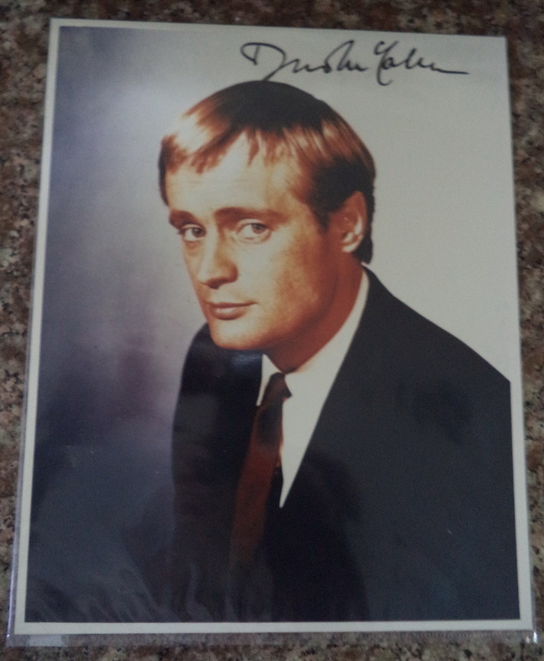 DAVID Mccallum Autograph, Hand Signed on a Photo "the Man From Uncle ...