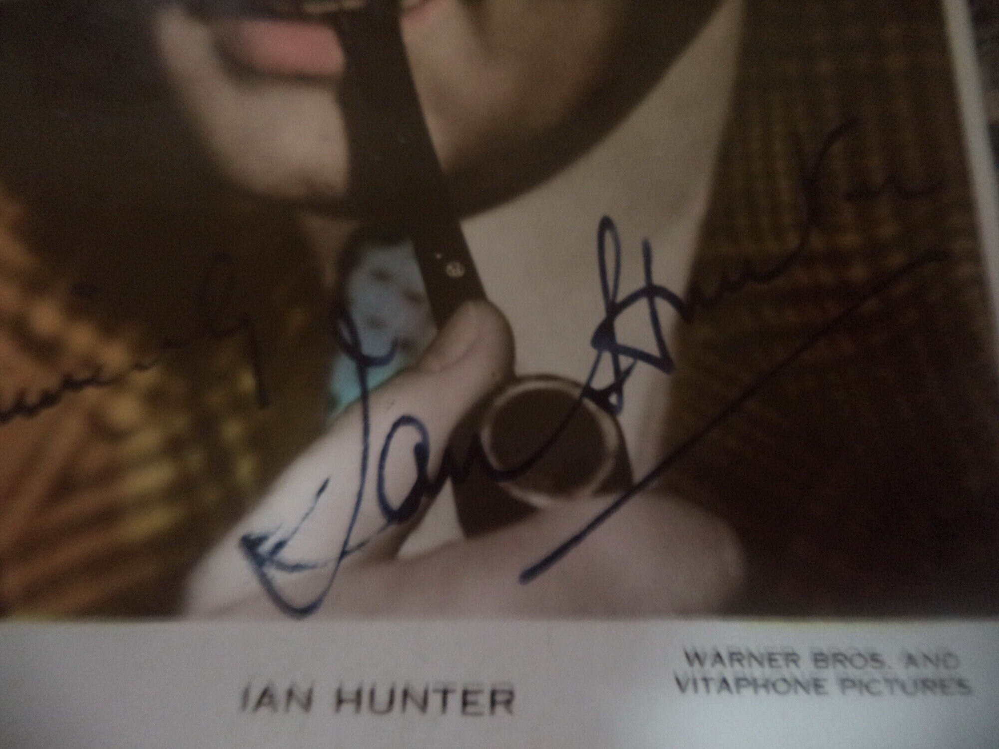 IAN HUNTER (1900 – 1975) Autograph, Hand Signed on a Photo Post Card ...