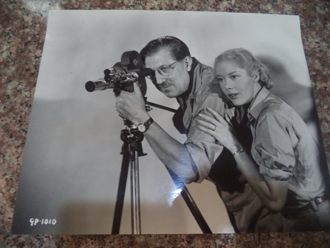 ARMAND and MICHAELA DENIS 1950s Rare Press Photos Wildlife Documentary ...