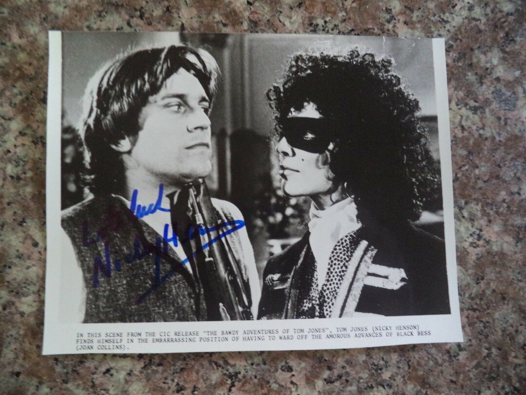 NICKY HENSON 1945 2019 Autograph Hand Signed 1976 UK - Etsy