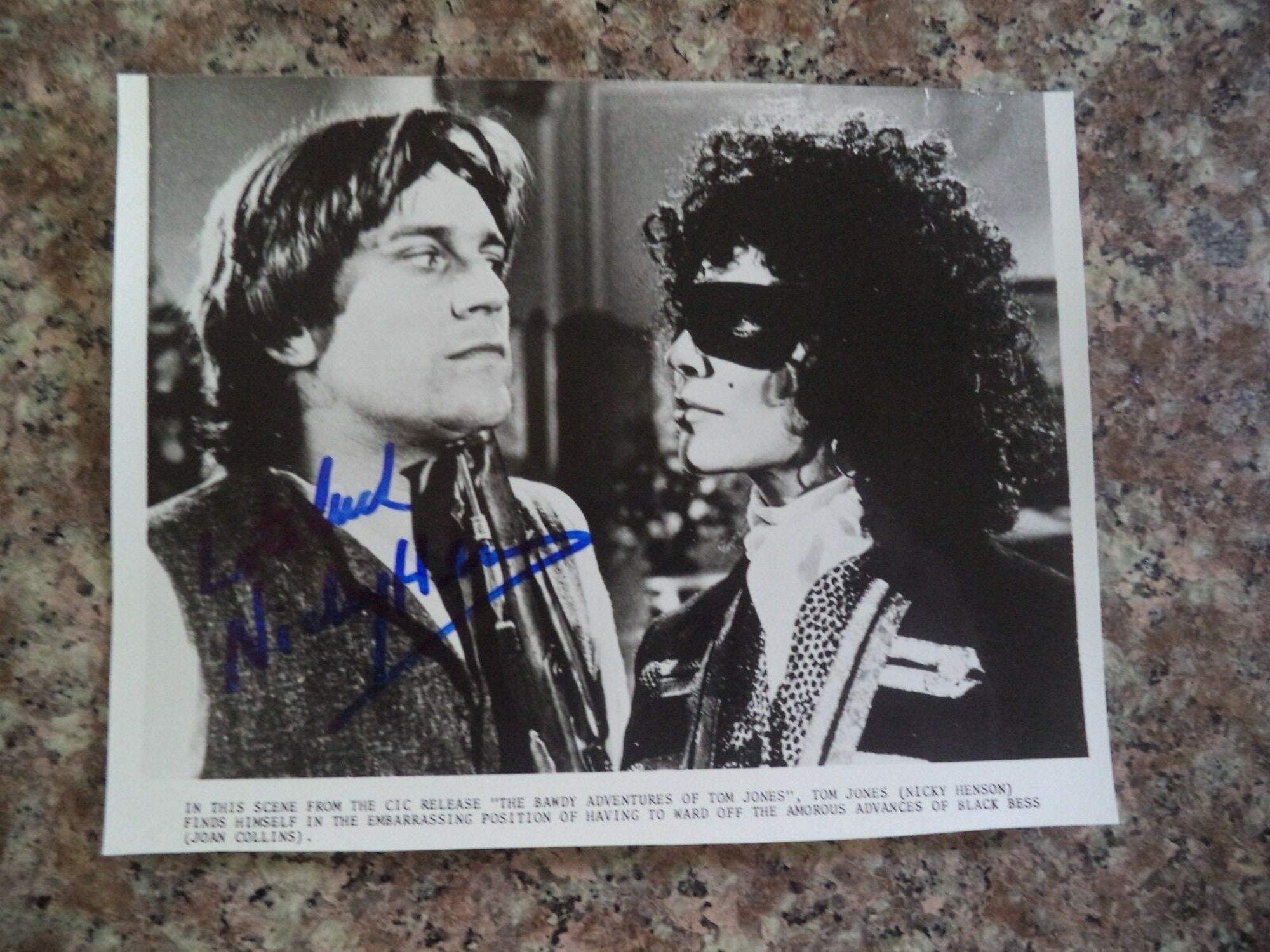 NICKY HENSON 1945 2019 Autograph Hand Signed 1976 UK - Etsy