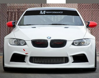 M Performance BLUE Car Sunstrip Banner M2 M3 M4 M6 M6 Msport Bmw ...