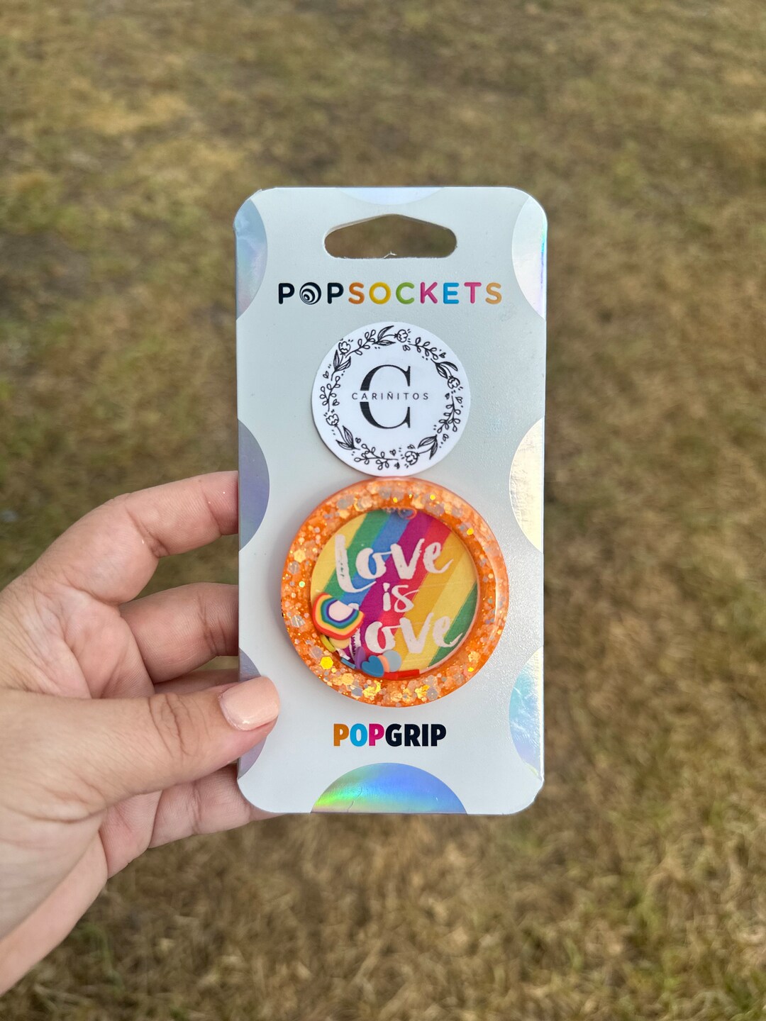 Love is Love Popsocket Swappable, Badge Holder & Keychain - Etsy