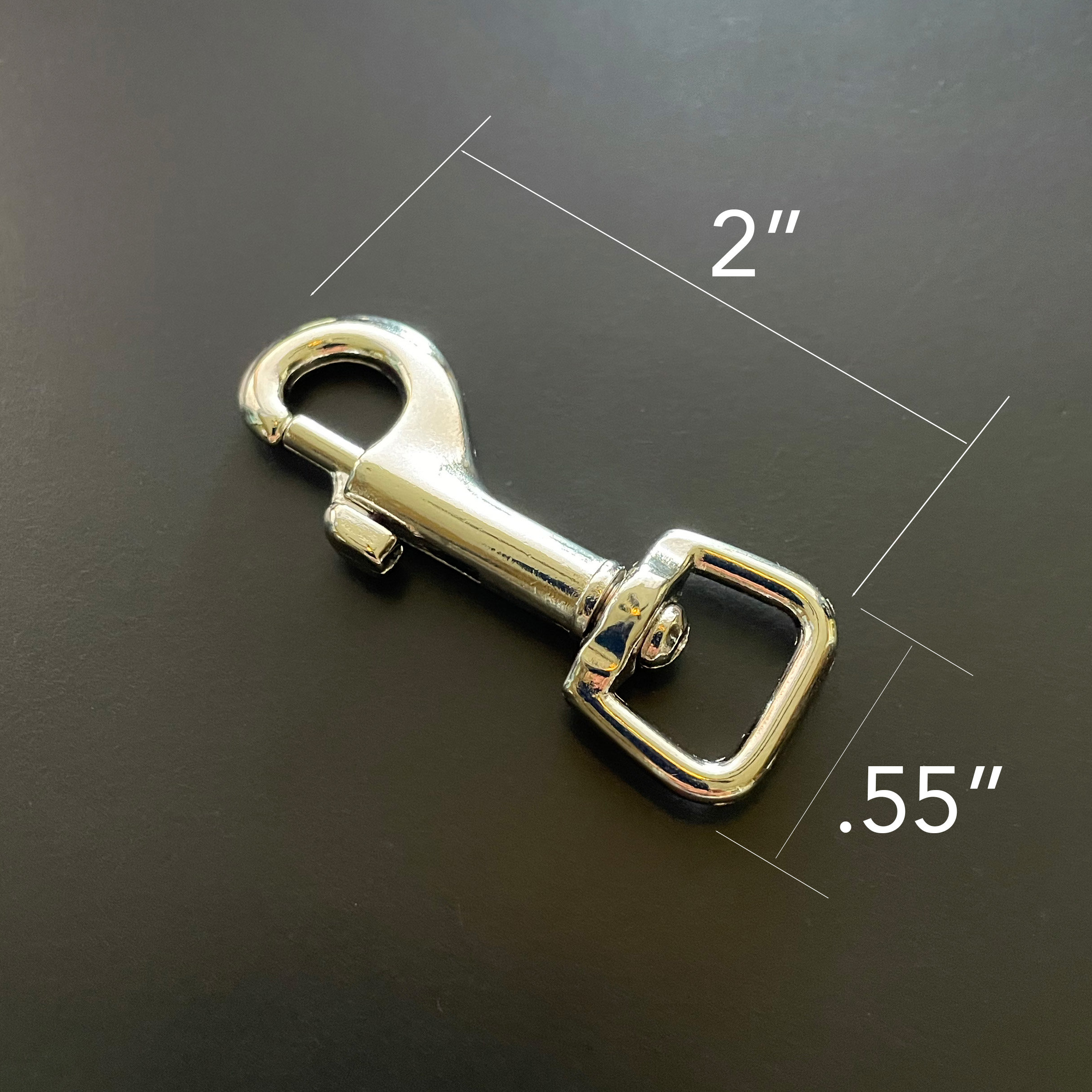 1/2 Inch Swivel Snap Hooks | Dog Leash Lead Hardware | Snap Hooks Bolt ...