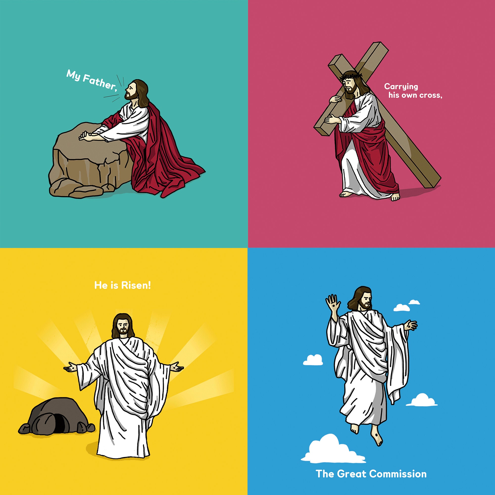 Jesus Wall Art Christian Art Easter Post Card Printable - Etsy