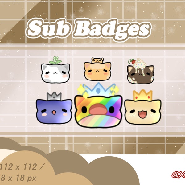 Sub Badges - Etsy