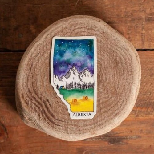 Banff National Park Alberta Canada Sticker Decal 3 - Etsy