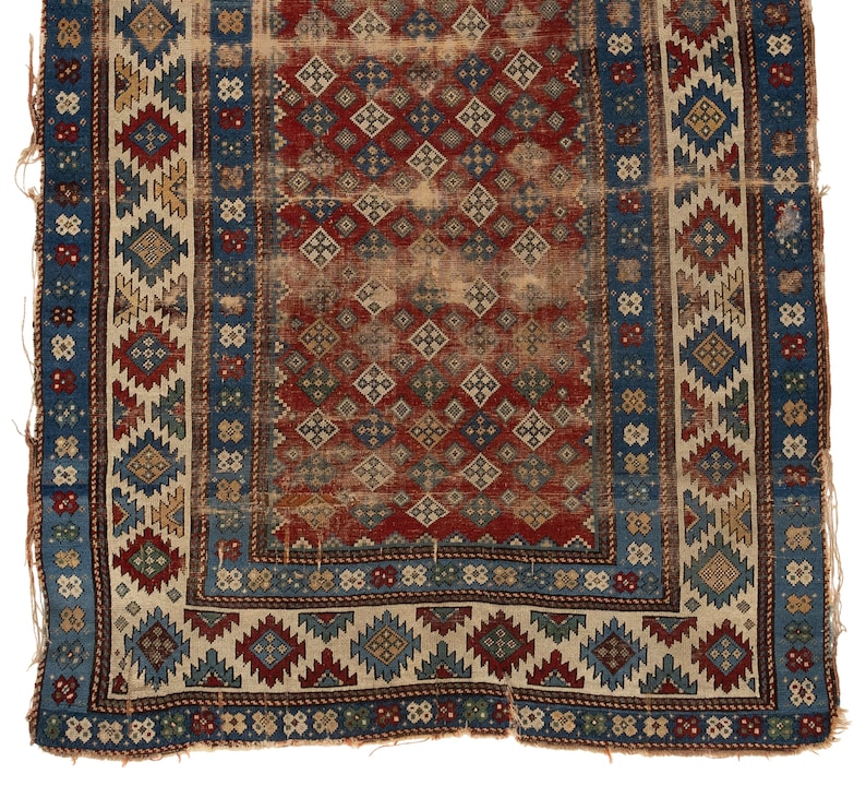 Antique Caucasian Rug - Etsy