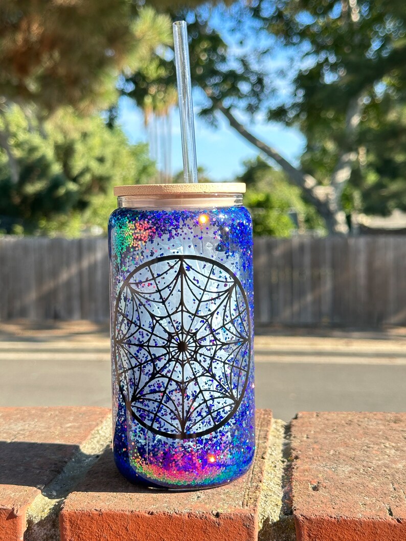 Wednesday Addams Snow Globe Glass Tumbler - Etsy