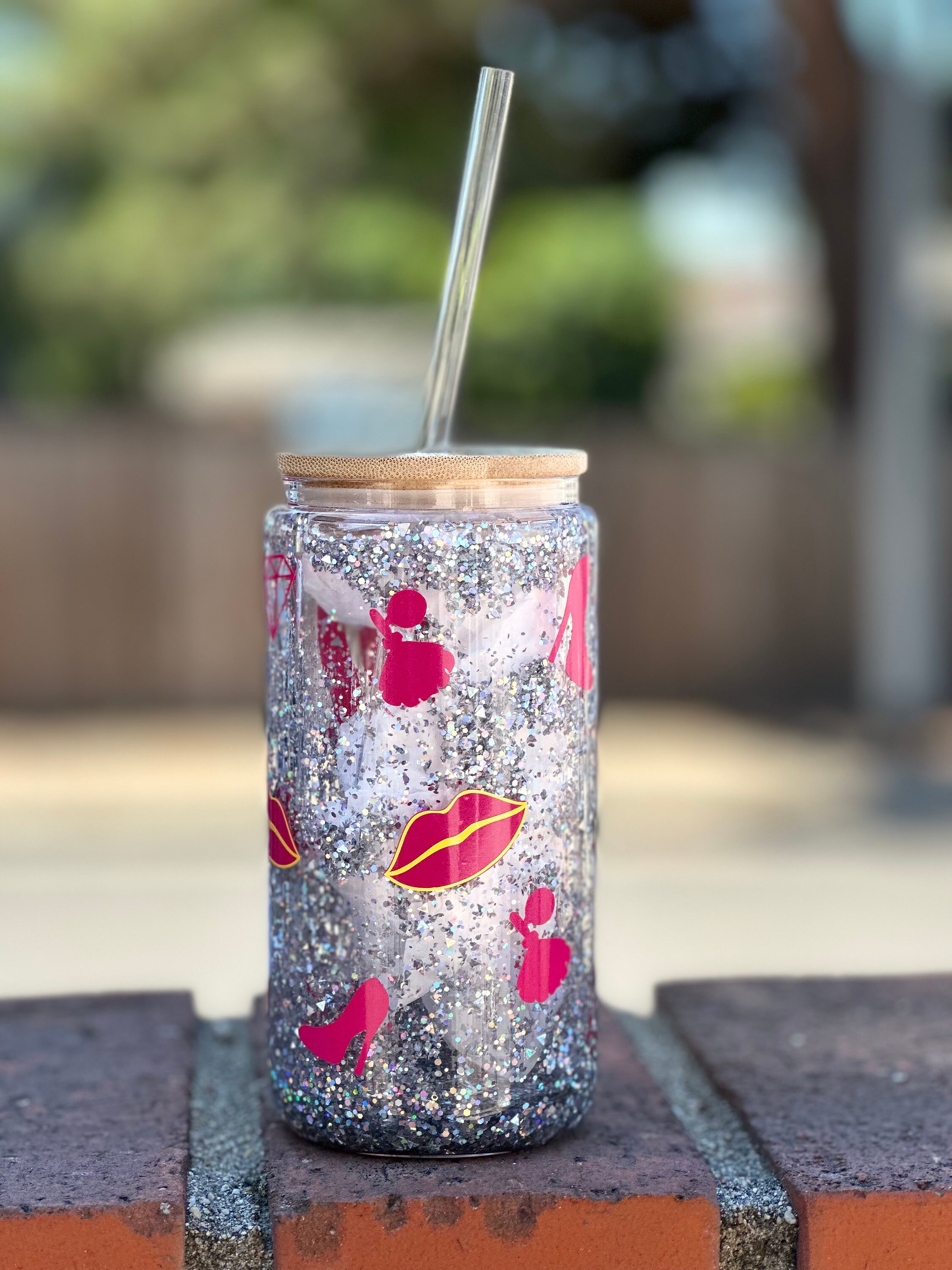 Barbie Snow Globe Glass Tumbler - Etsy