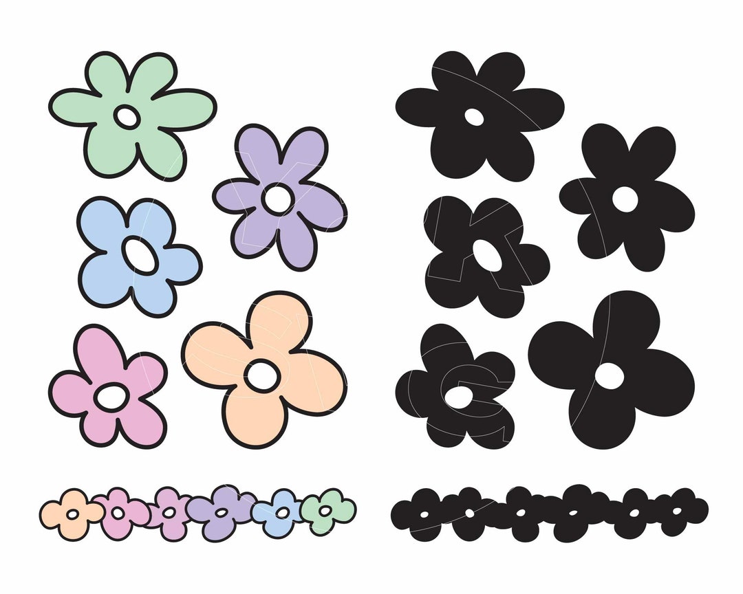 Lizzie Flower Bundle | Digital Download | Svg Designs Svg Files for ...