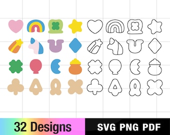 Lucky Charms Clipart PNG / SVG Digital Download - Etsy