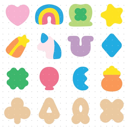 Lucky Charms Shapes