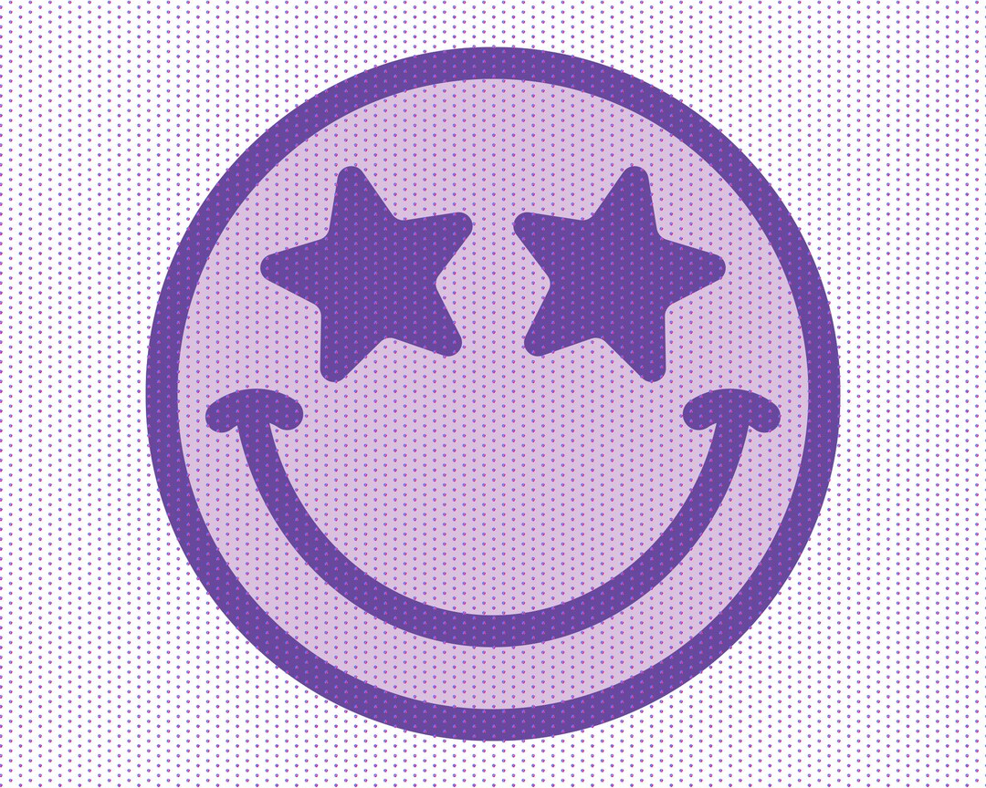Starry Eyed Happy Face | Png Svg Eps | Cricut Designs, Digital Download ...