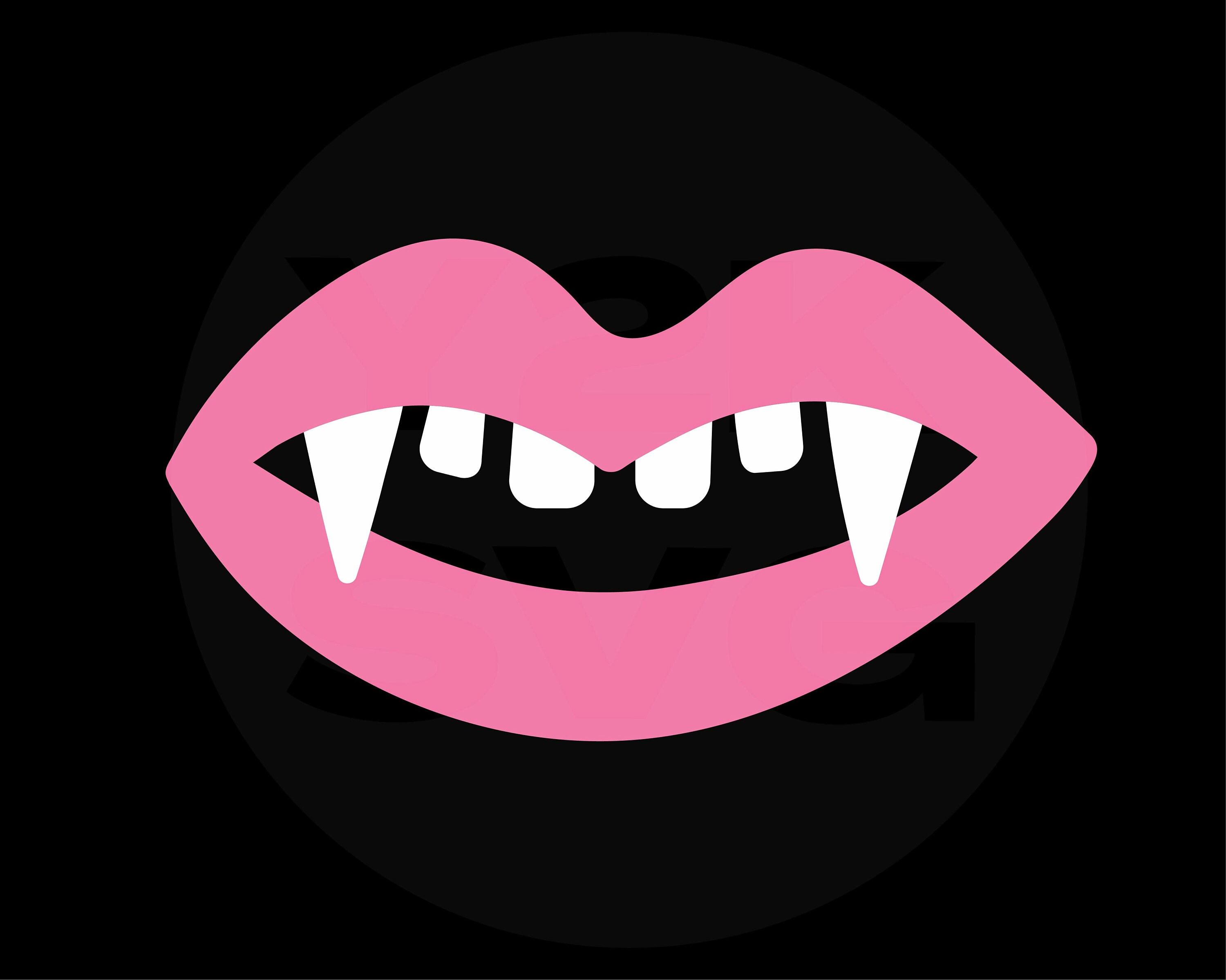 Dracula Fangs Clip Art