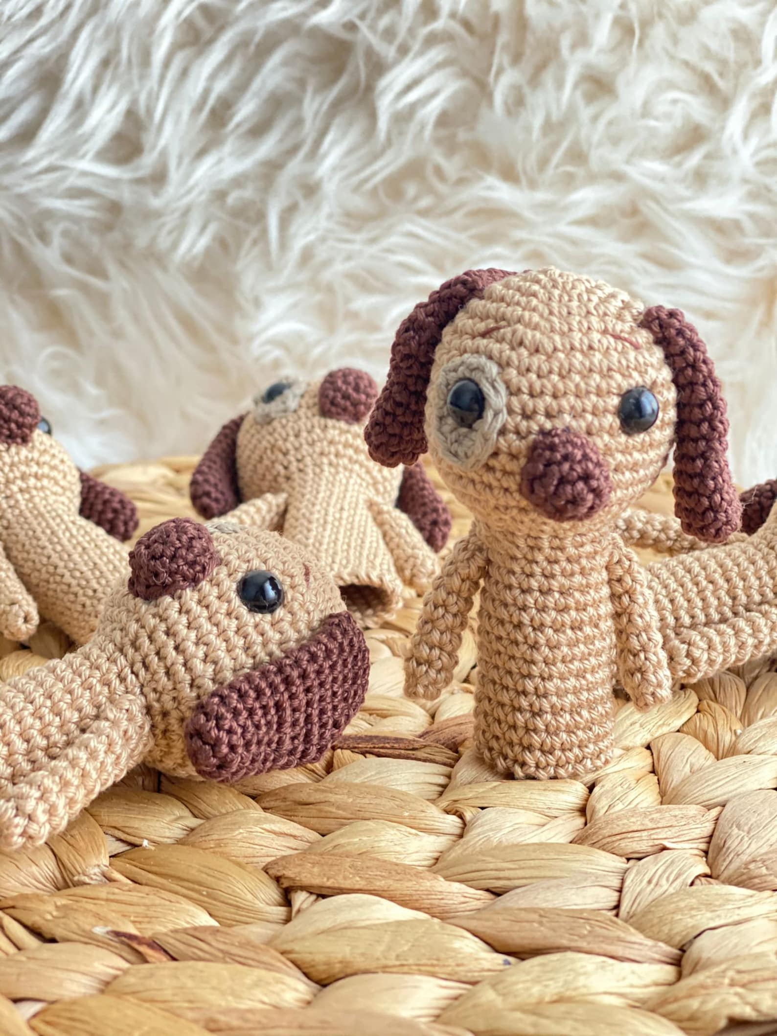 Crochet Animal Finger Puppet, Speech Therapy Toys, Toddler Toy, Animals ...