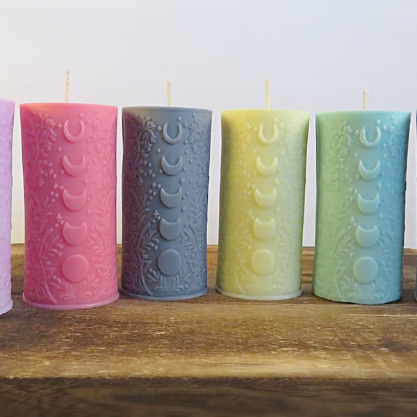 Moon Phase Candle - Etsy