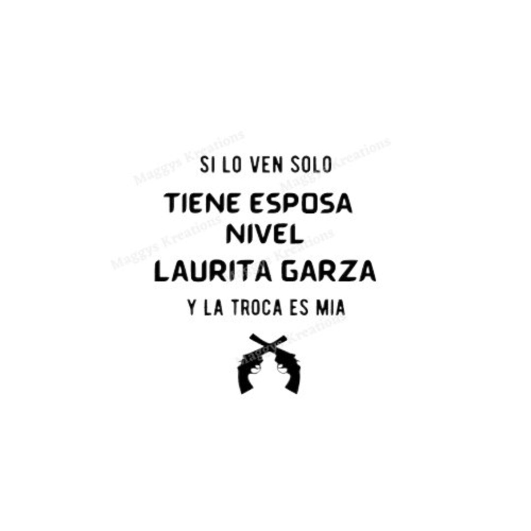 Laurita Garza SVG - Etsy