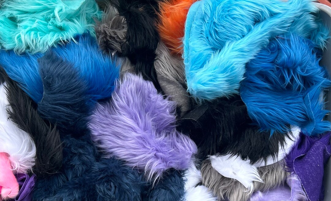 Faux Fur Assorted Remnant Boxes - Etsy
