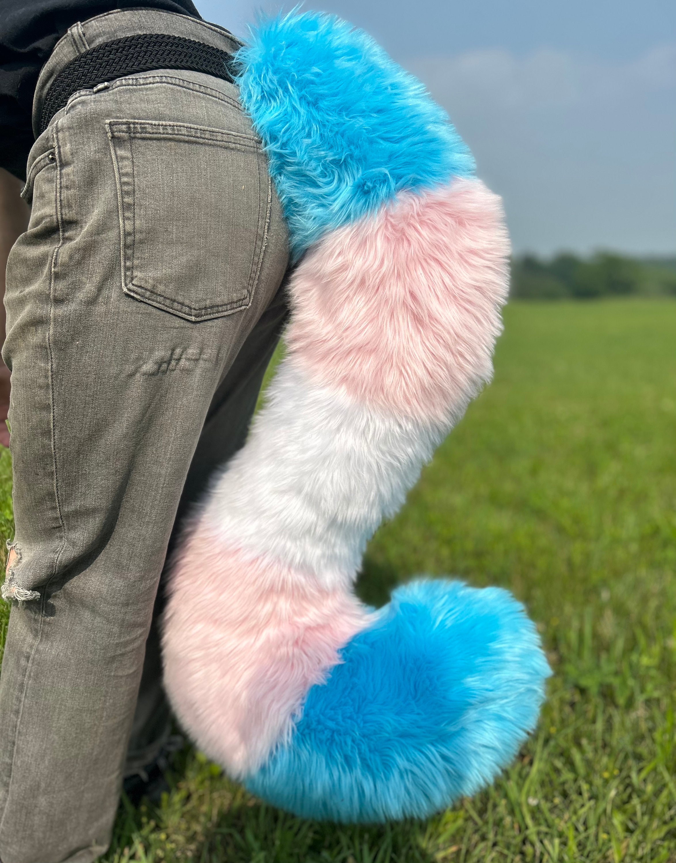 Transgender LGBTQ Pride Fursuit Furry Cosplay Tails - Etsy