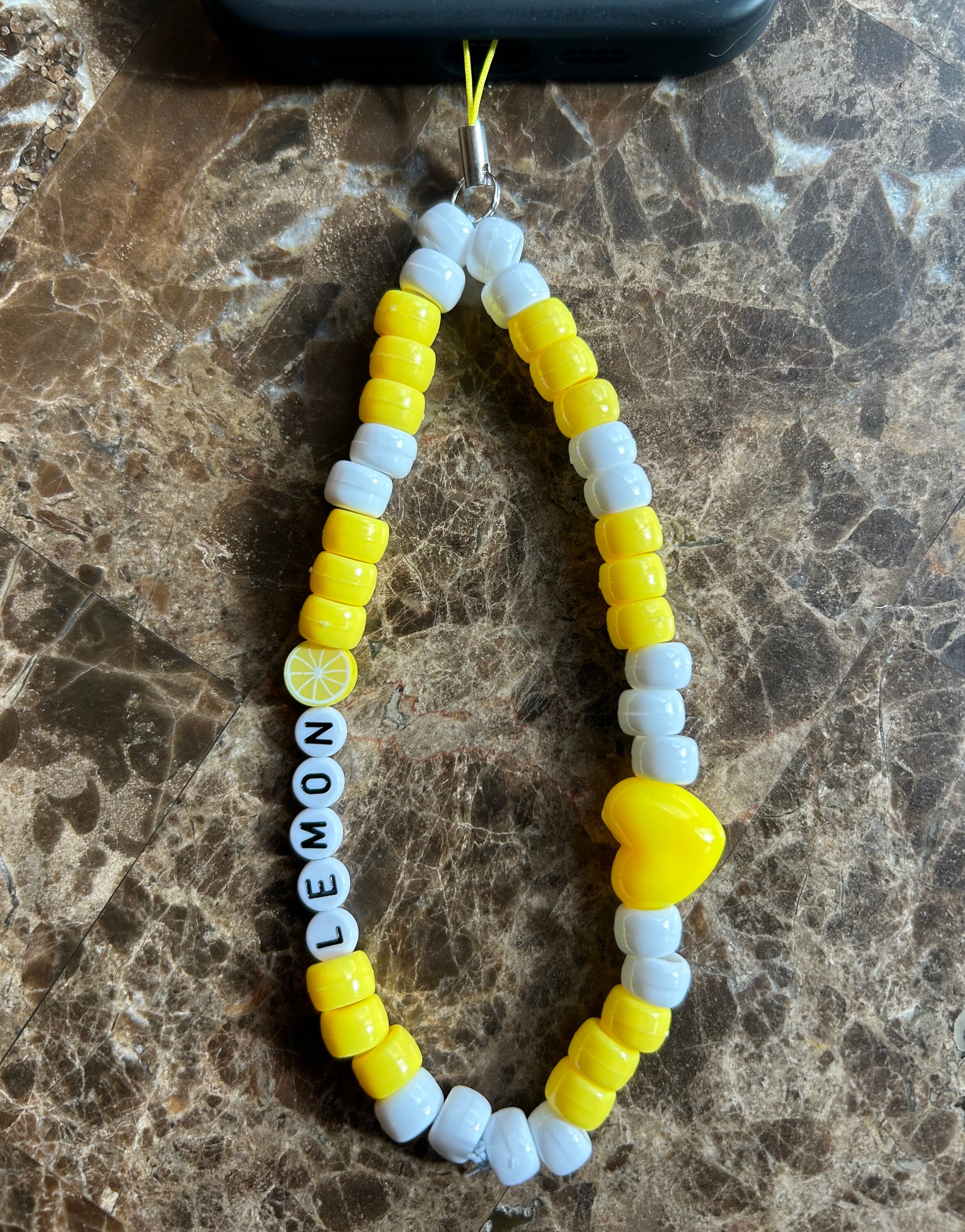 Kandi Fruit Aesthetic Beaded Custom Colorful Bracelet Phone - Etsy