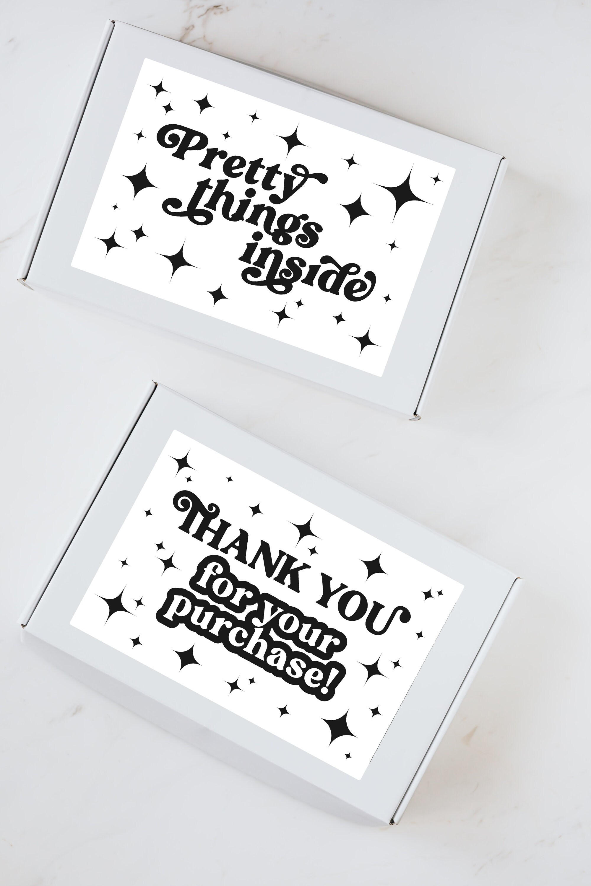Retro Y2k Sparkles Cute Thermal Labels Bundle, Munbyn Rollo Printer ...
