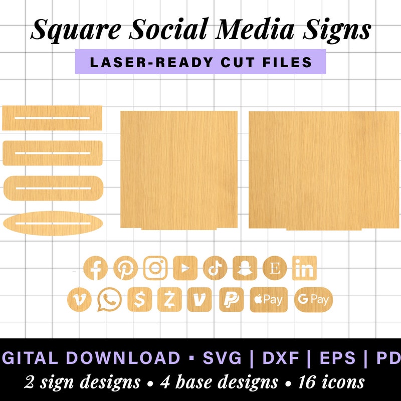 Rectangle Qr Svg - Etsy