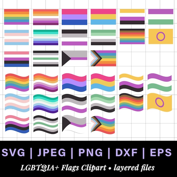 Lgbt Stickers Flags - Etsy