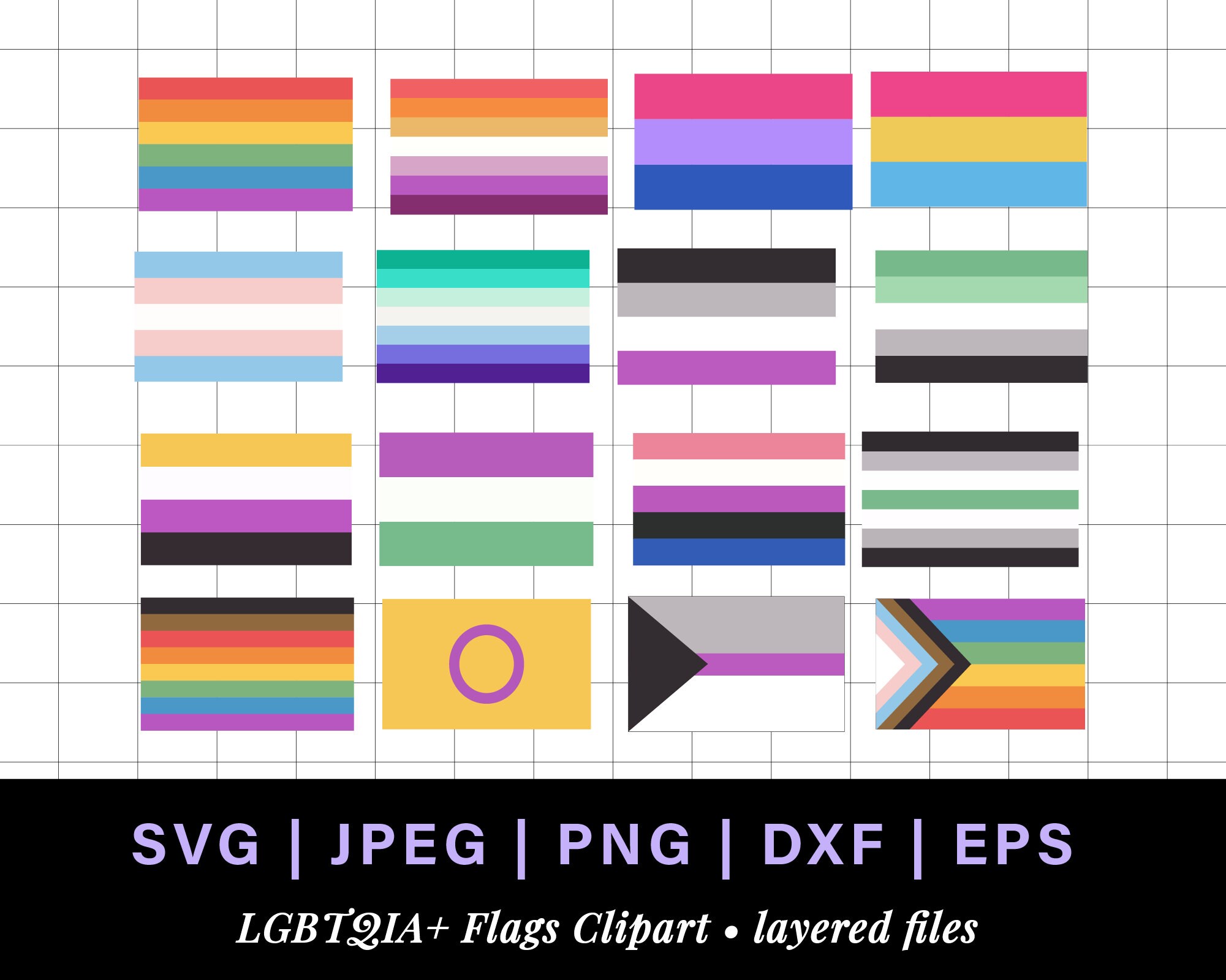 Pride Flag Lgbt Svg Bundle, Rainbow Flag Svg Pride Stickers, Pride Flag ...