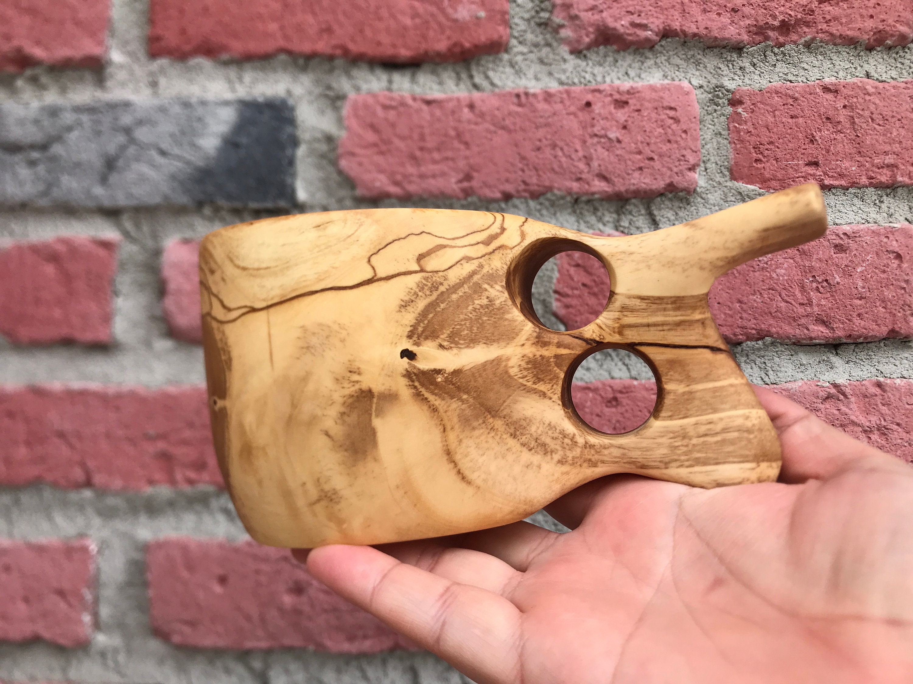 Olive Kuksa, Camp Cup, Wooden Guksi With Handle - Etsy Singapore