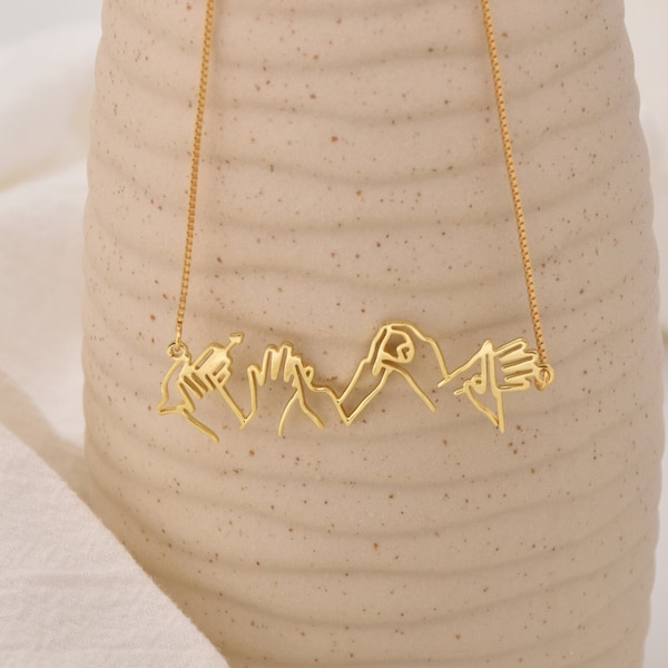 Sign Language Jewelry - Etsy