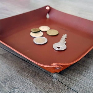 Leather Valet Tray Template Pattern Guide Two Pattern Size Digital PDF ...