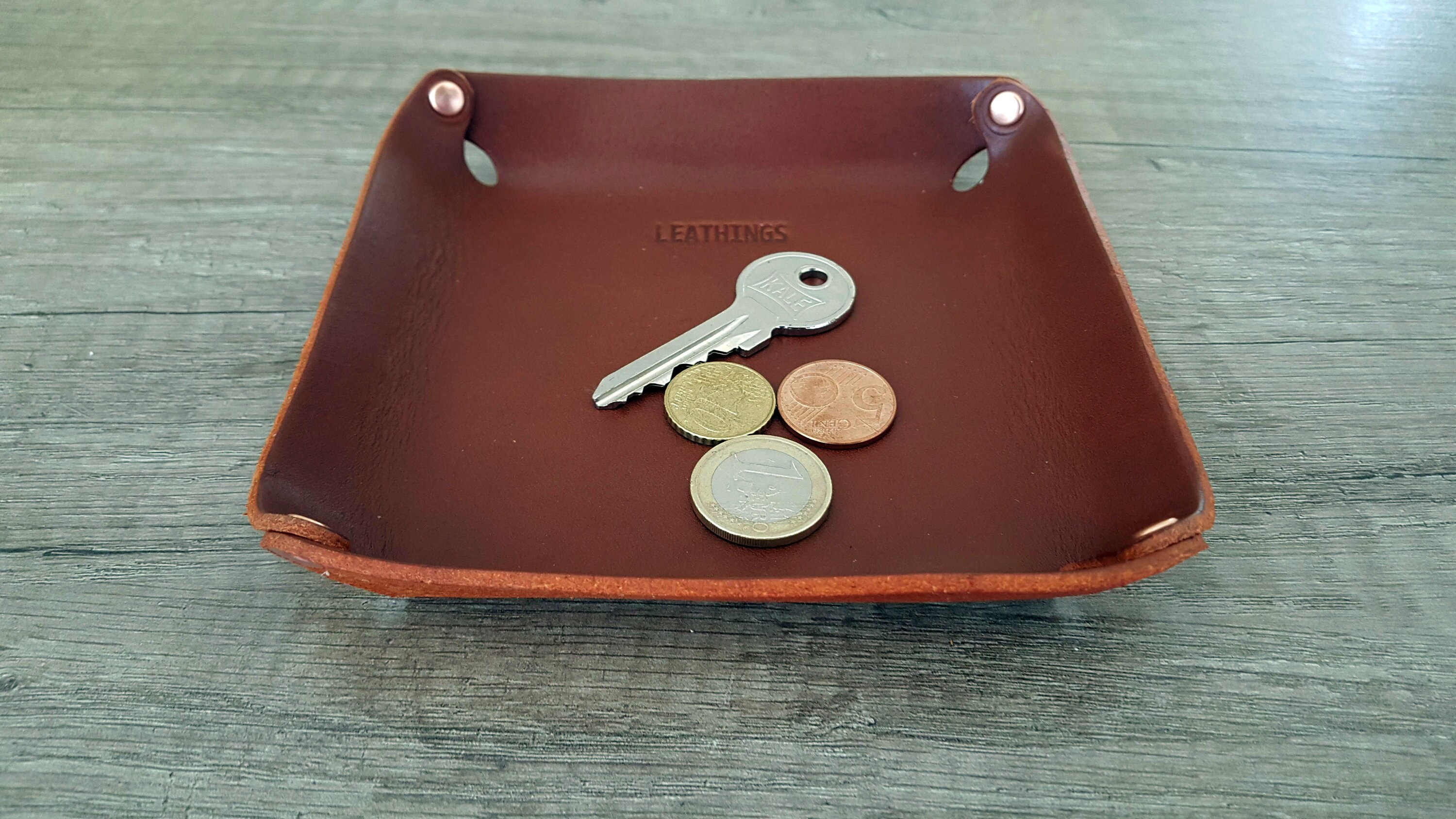 Leather Valet Tray Template Pattern Guide Two Pattern Size Digital PDF ...